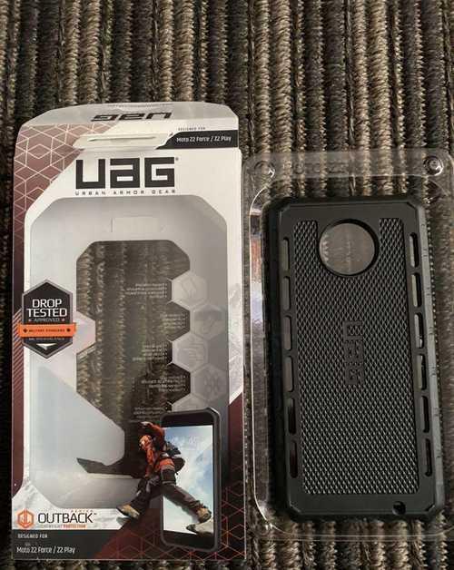 Чехол UAG для moto Z2 новый