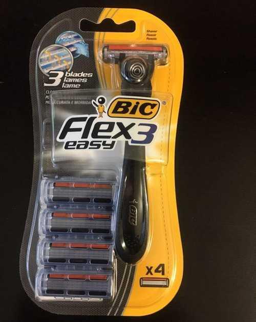 Станок для бритья одноразовый bic comfort-4 flex 3 шт