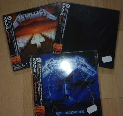 Metallica мини винил CD (mini Lp) Japan replica