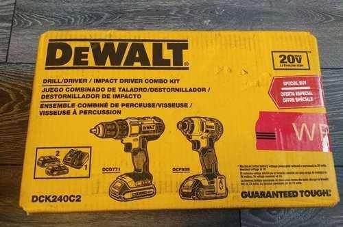 Dewalt набор DCK240C2