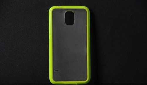 Чехол- накладка для Samsung Galaxy S5 Green