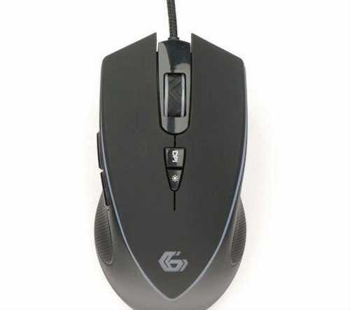 Мышь игровая Gembird MG-800, USB, чёрн., 3200DPI