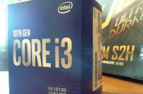 Процессор Intel i3 10100 BOX
