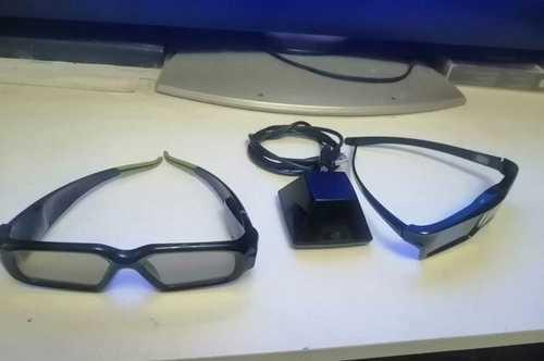 Активные 3D очки nvidia 2шт