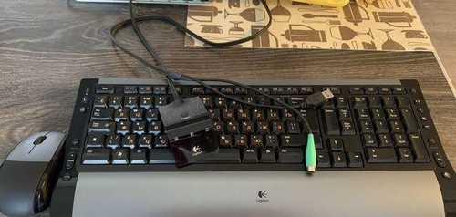 Logitech s510 клавиатура и мышь беспроводные