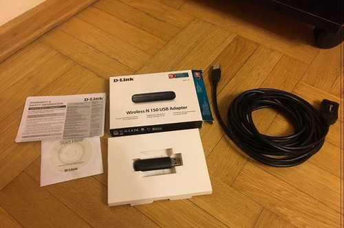 Новый беспроводной USB адаптер D-Link N 150