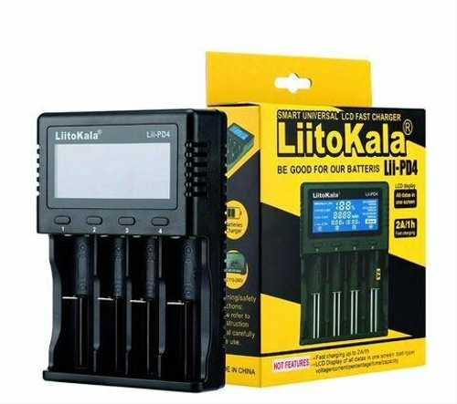 Зарядка для аккумулятора 18650 26650 LiitoKala