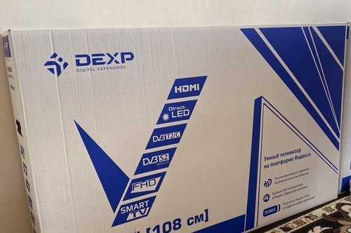 Телевизор led dexp q431. Led DEXP u50e7000e.