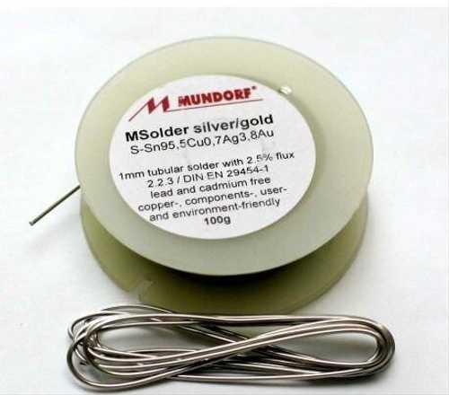 Припой Mundorf M-Solder SilverGold 120см