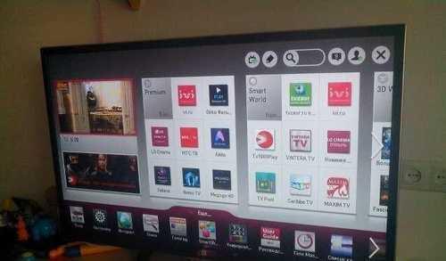 Телевизор LG Smart TV Wi Fi 3D 40 дюймов