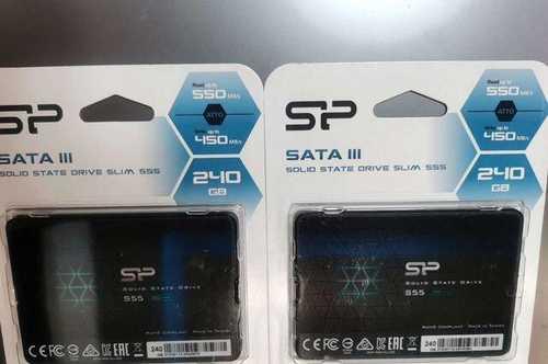 Внутренний SSD SP Slim S55 240gb новый