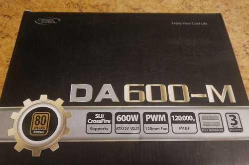 Блок питания 600W DeepCool DA600-M