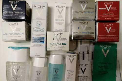 Vichy крем сыворотка маска тоник-лосьон мицеллярка