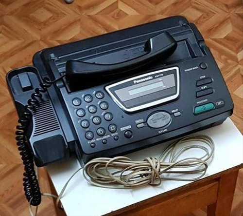 Факс Panasonic kx-ft72 + радиотелефон