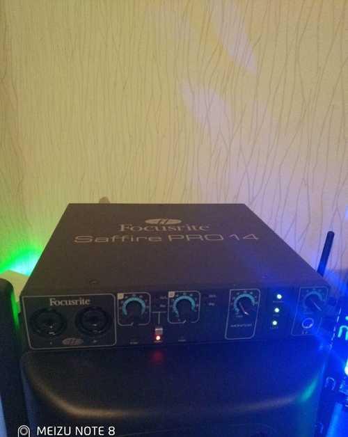 Focusrite saffire pro 14