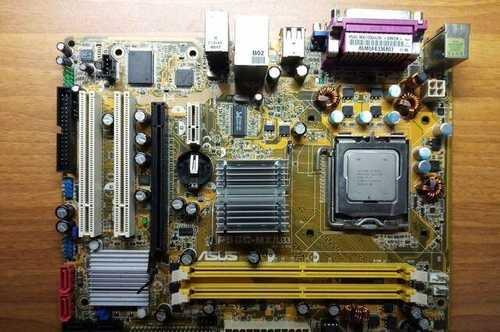 Asus p5gc mx/1333 + Процессор Intel Core Duo