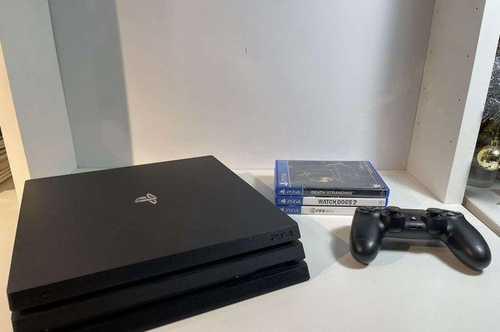 Sony PlayStation 4 Pro, Dualshock 4 v2 + Death Sta