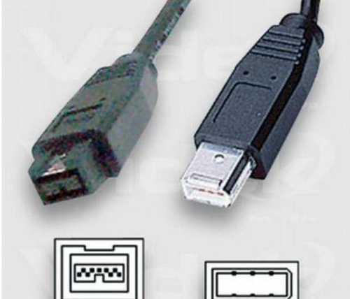 1,5 м FireWire 800-400 ieee 1394b шнур 9pin/6pin