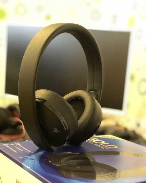 Наушники ps4 gold wireless headset