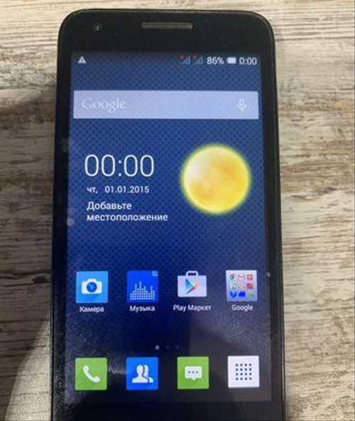 Телефон Alcatel 4027D pixi 3