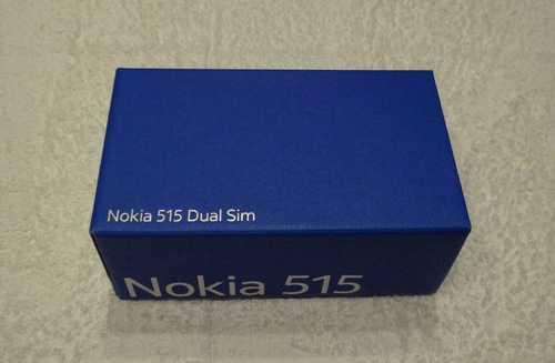 Телефон Nokia 515 White (новый) коробка запечатана