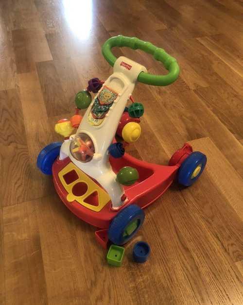 Ходунки -толкатель-каталка Fisher-price