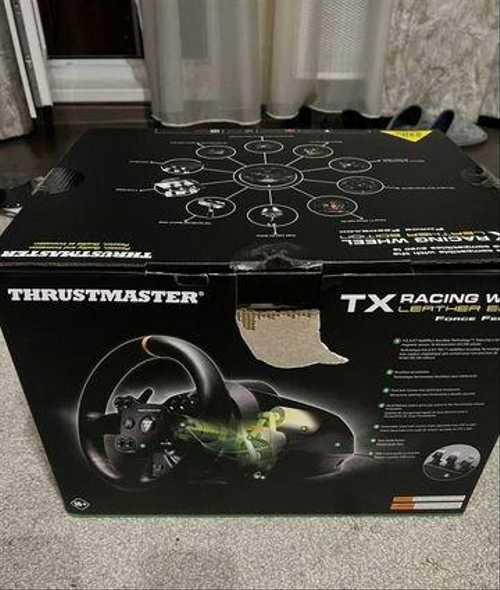 Руль Thrustmaster tx leather edition + стойка