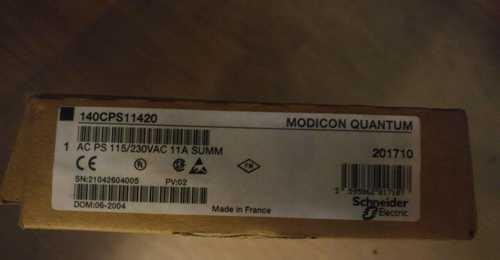 Schneider electric modicon quantum 140cps11