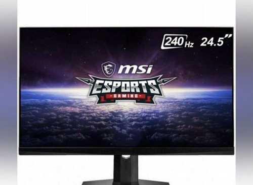 Новый монитор MSI 24.5” optix MAG251RX IPS