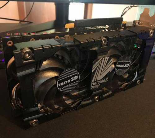 Видеокарта inno3D GTX1070 Herculez Design 8gb