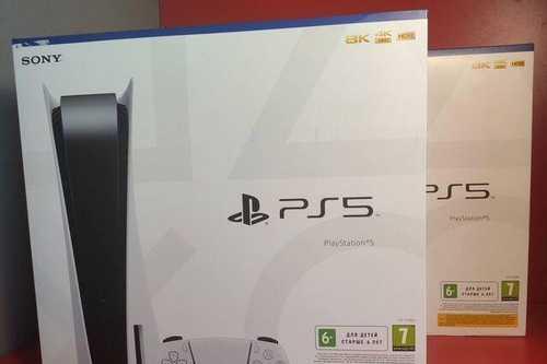 Sony Playstation 5 с Blu-Ray приводом, PS5