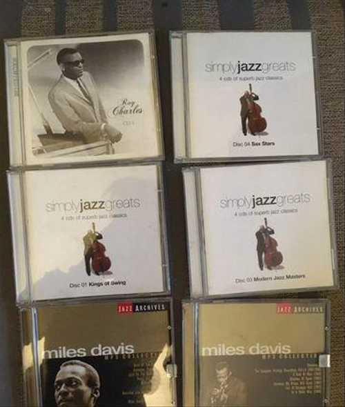 CD диски джаз