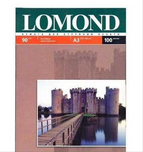 Фотобумага Lomond Photo Paper, односторонняя, мато