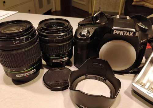 Pentax K200D 18-55, 50-200 double kit