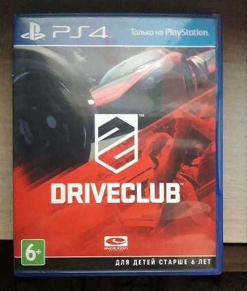 Игра для ps4 Driveclub