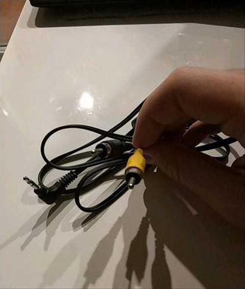 Кабель 2RCA - Jack 3.5 (Canon)