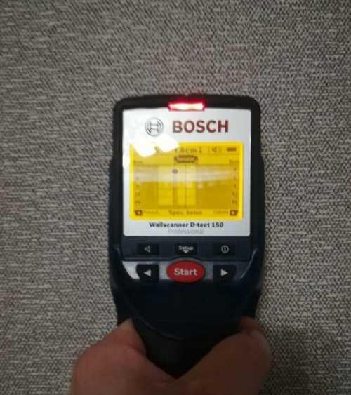 Детектор проводки Bosch D-tect 150 Professional