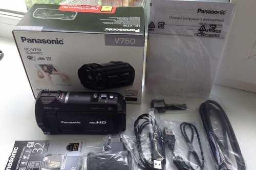 Видеокамера Panasonic HC-V750 EE-K Black