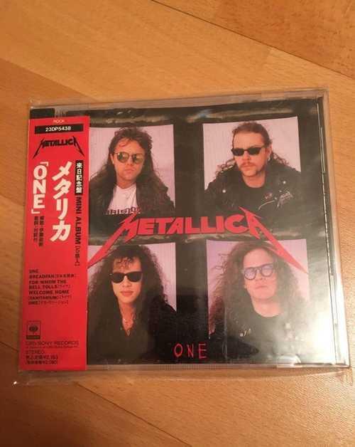 Metallica - One, 1989, RED Japan CD, mega rare