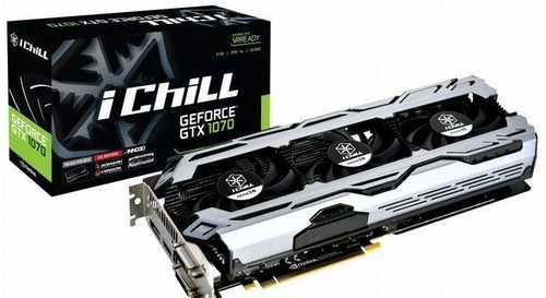 Видеокарта inno3d geforce gtx 1070 ichill x3 8gb