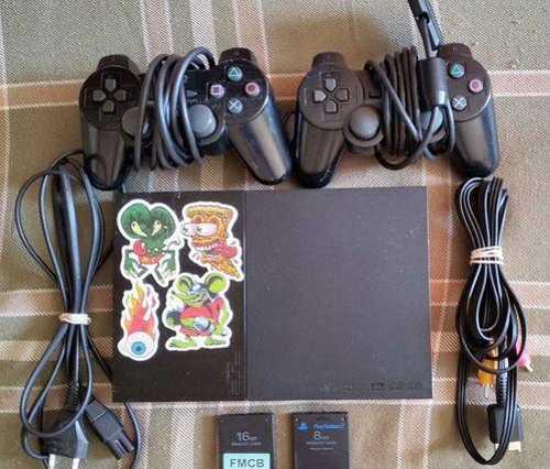 Sony playstation 2 PS2 + Freemcboot