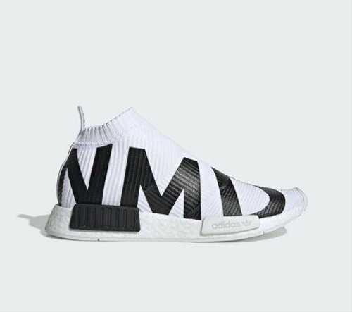 Adidas NMD CS1 Primeknit Bold Branding White Black