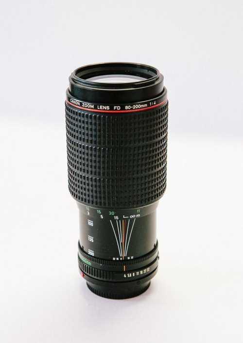 Canon fd 80-200 mm f/4 l