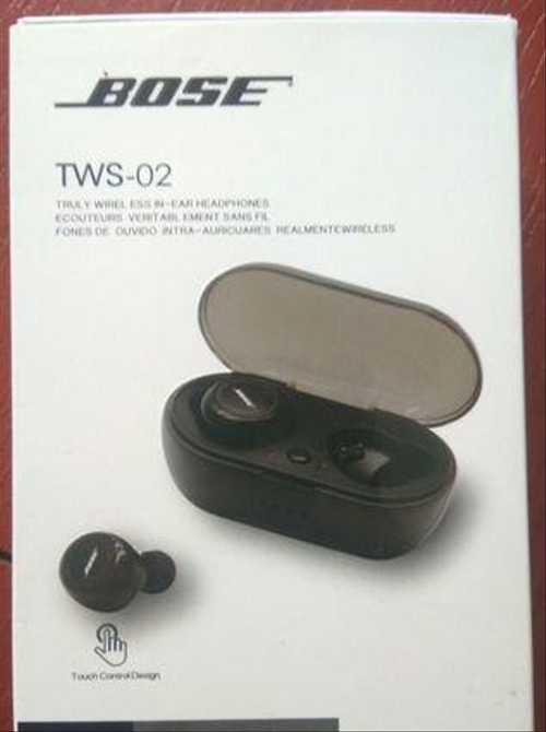 Беспроводные наушники Bose TWS-02 белые