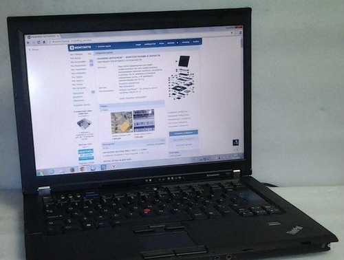 Бу ноутбук Lenovo IBM ThinkPad T61 7659-12G разбор