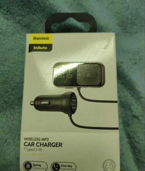 Baseus wireless mp3 car charger