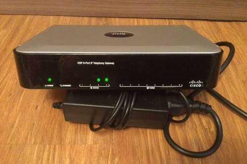 Cisco SPA8000 voip 8-портовый шлюз телефонии