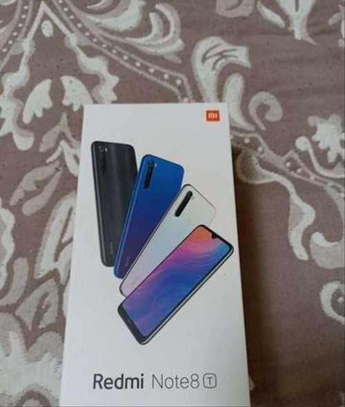 Коробка от Xiaomi redmi note 8t