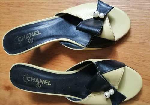 Мюли Chanel оригинал р 36