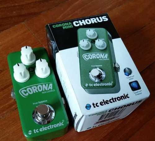 TC electronic corona mini chorus (педаль хорус)